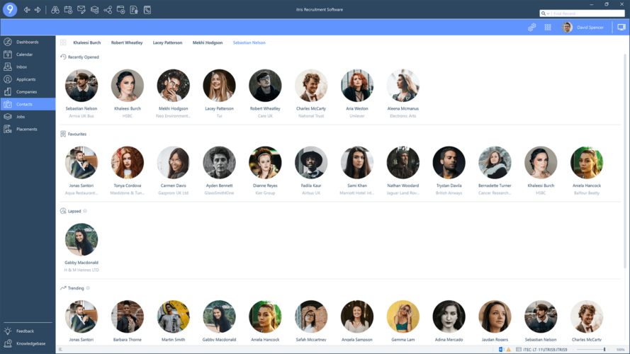 Recruitment CRM - Technology | itris 9 Recruiting Software